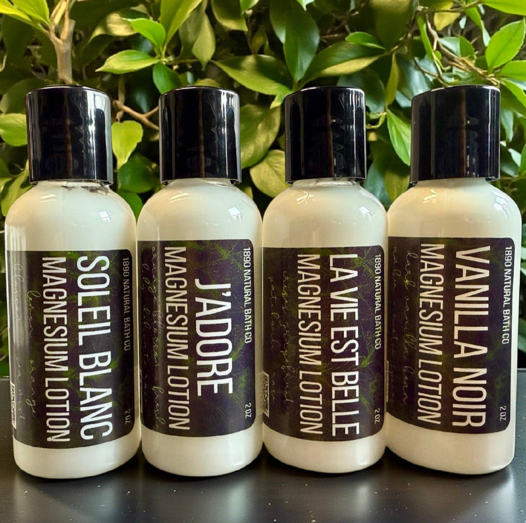 “Mini Magnesium Body Lotions" - French Designer Perfume Collection ...