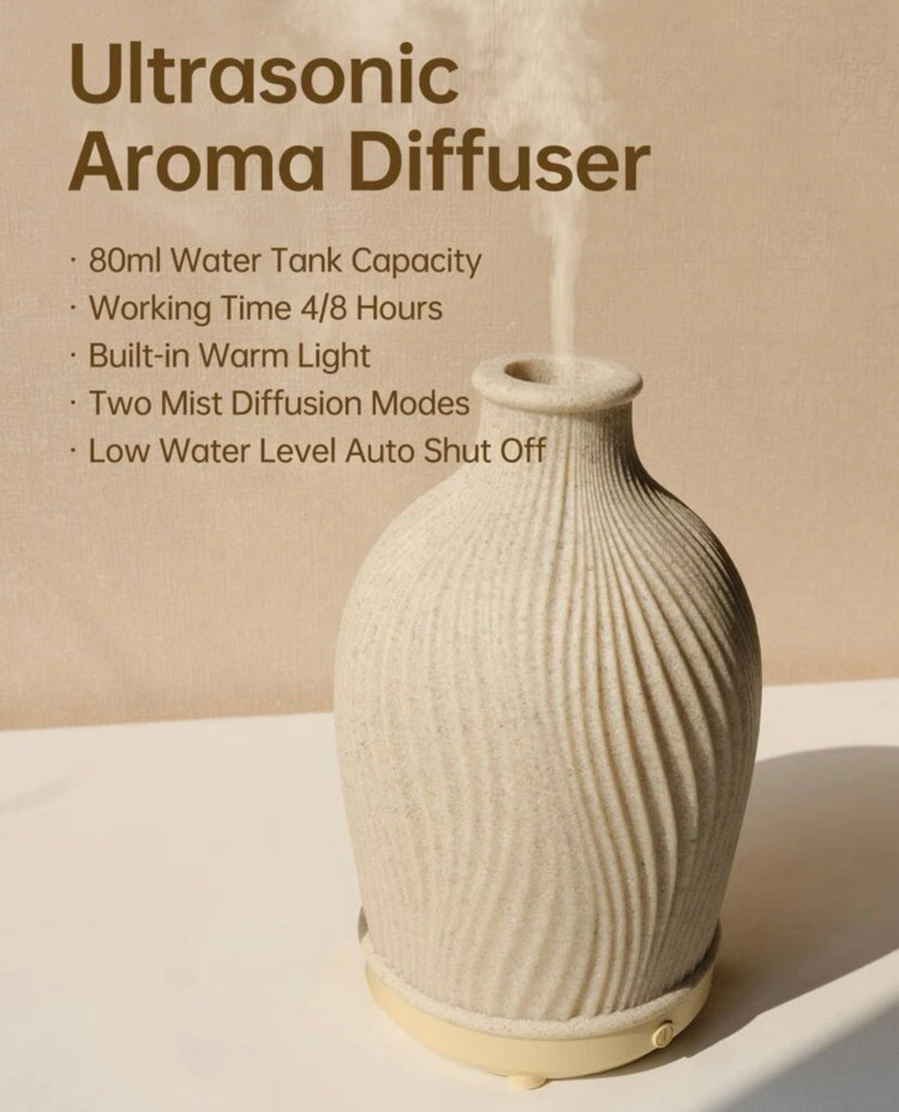 Beige USB Diffuser – 1890 - Natural Bath Co.